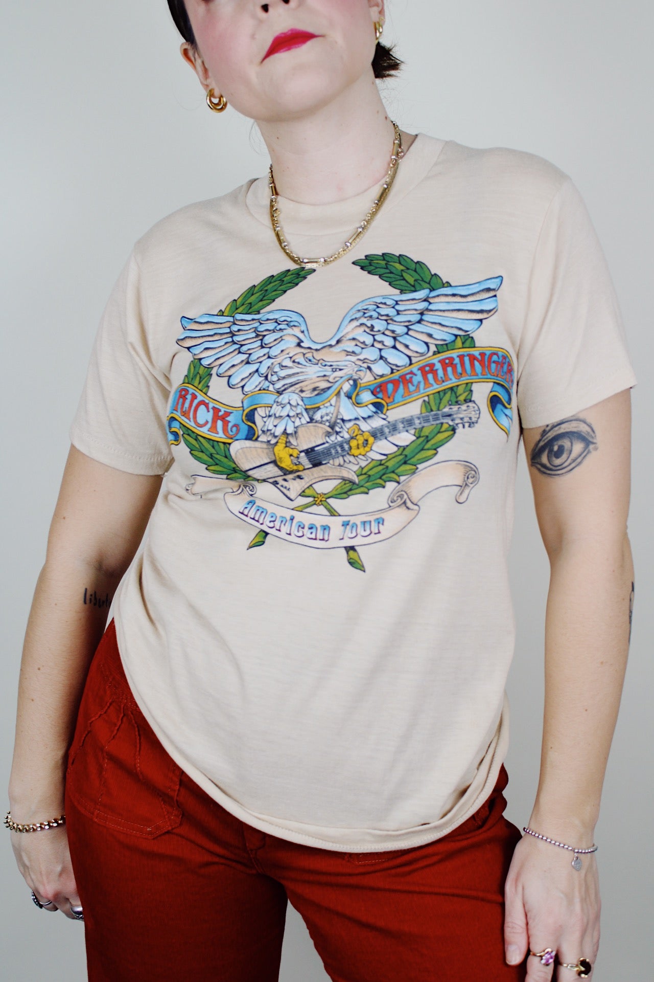 1982 Signed Rick Derringer Tee | Live Forever Vintage